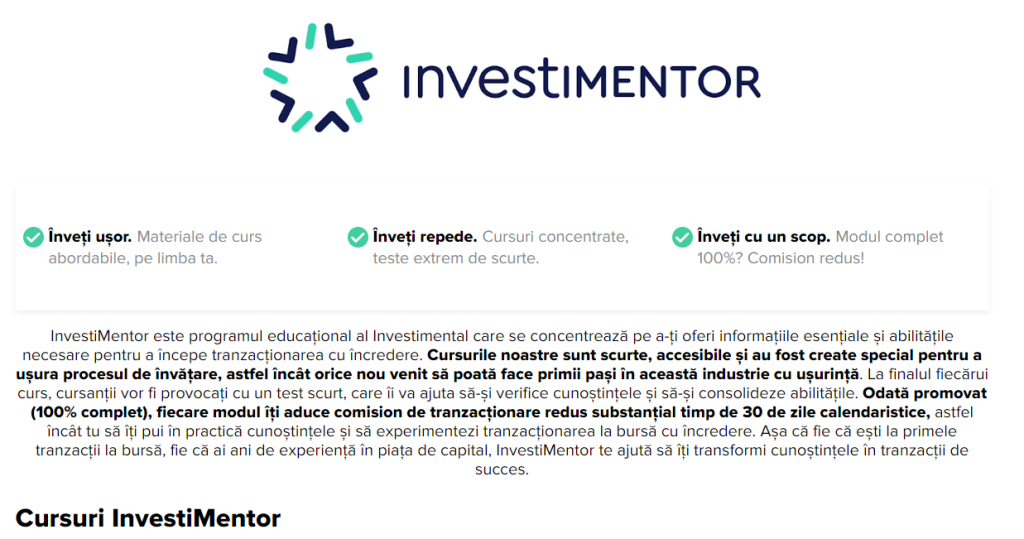 Recenzie Investimental: comisioane, păreri și securitate 2025 - Rankia ...